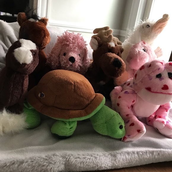 Toys | Ganz Webkinz Plush Poodle Horses Lot Of 8 | Poshmark